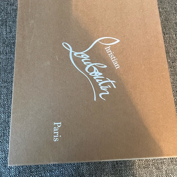 Christian Louboutin | Shoes | Christian Louboutin Black Patent Round ...